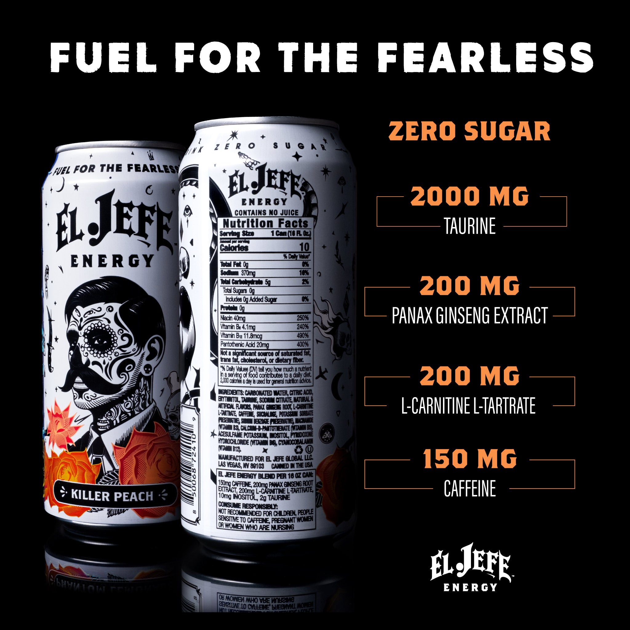 El Jefe Energy - Fuel for the Fearless